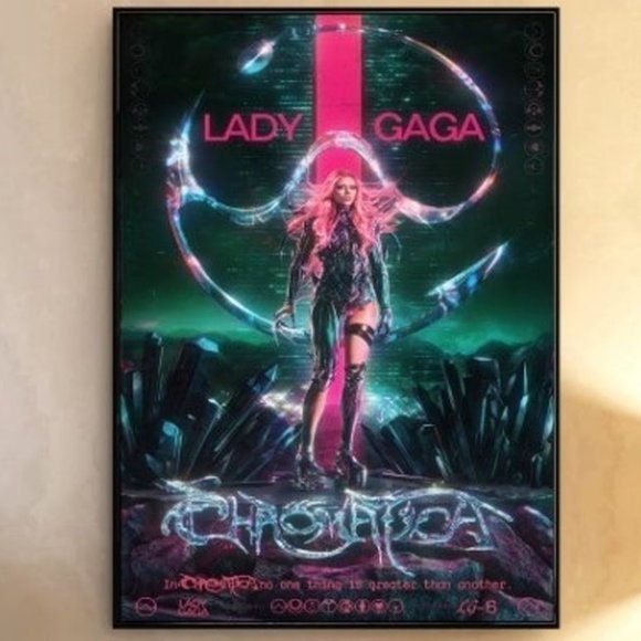 Handmade | Art | Lady Gaga The Chromatica Ball 222 Poster | Poshmark